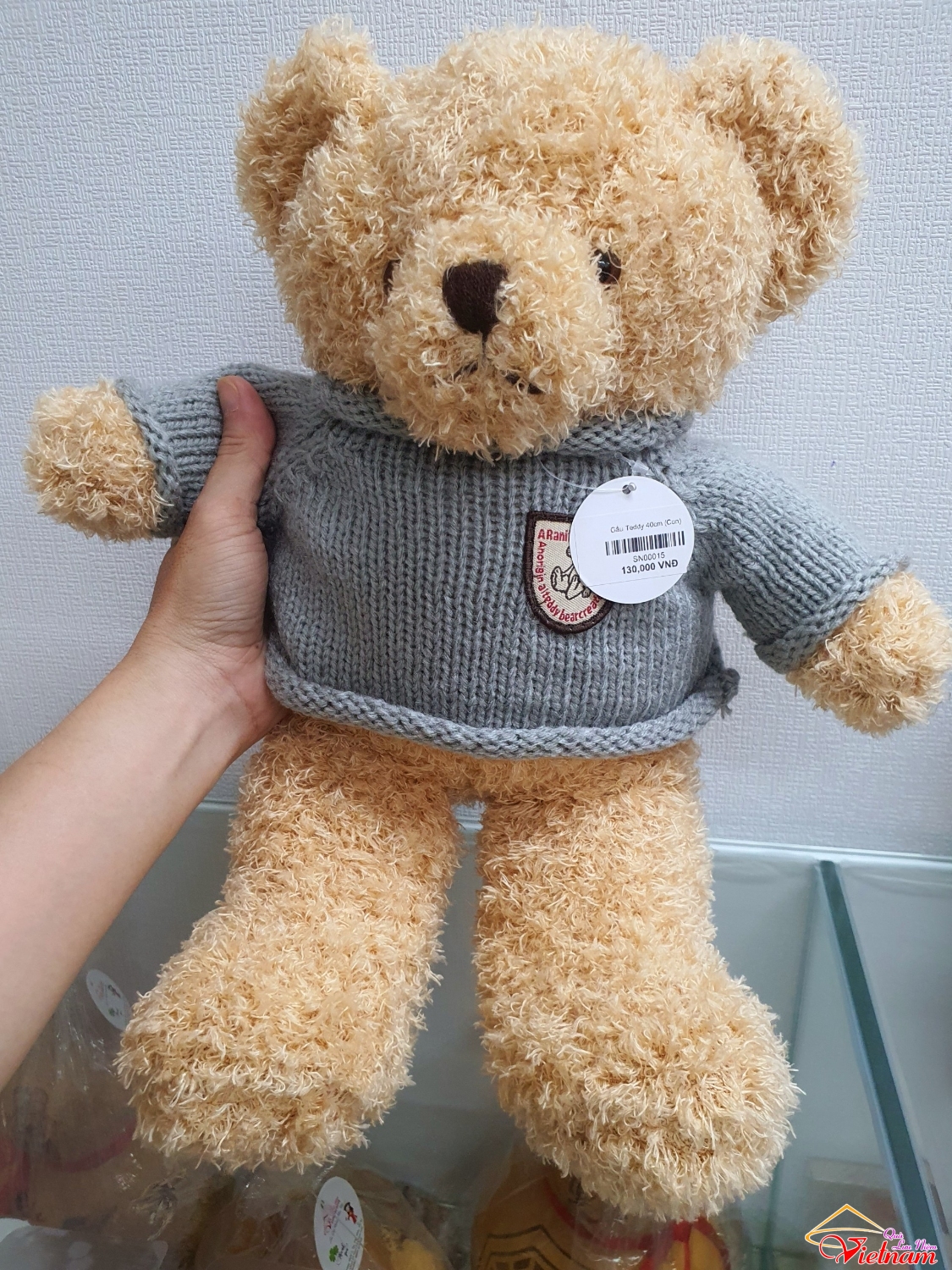 Quà tặng nhồi bông - Gấu Teddy lớn 40cm